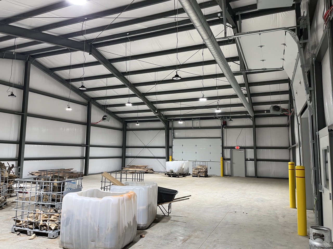 A New Pole Barn for Restoration Sawmill - Larson